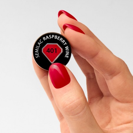 Esmalte Semilac nº401 (Raspberry Wine) | MaterialEstetica.com