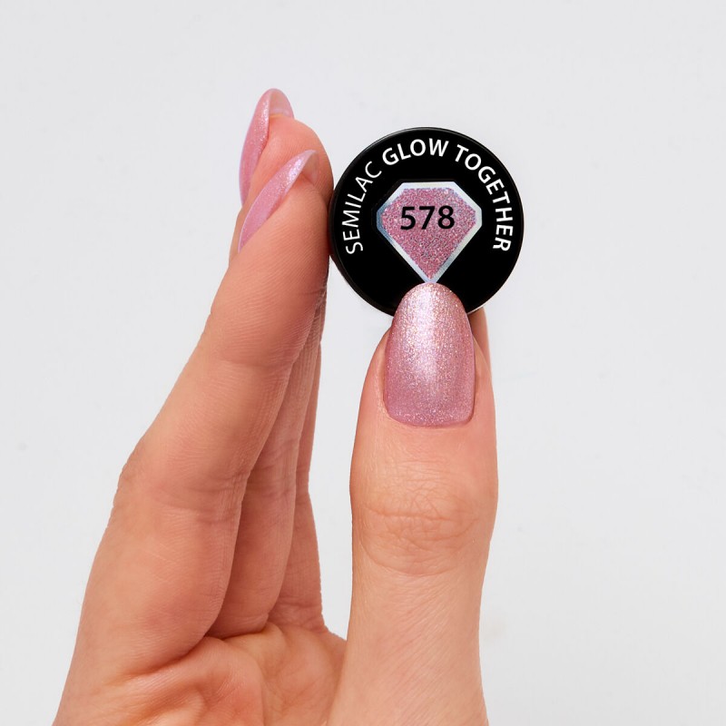 Esmalte Semilac nº578 (Glow Togethe) | MaterialEstetica.com